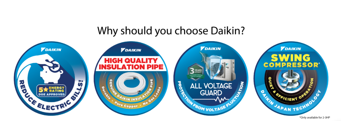 D-Smart Series (Standard Efficiency Model) – Daikin Philippines